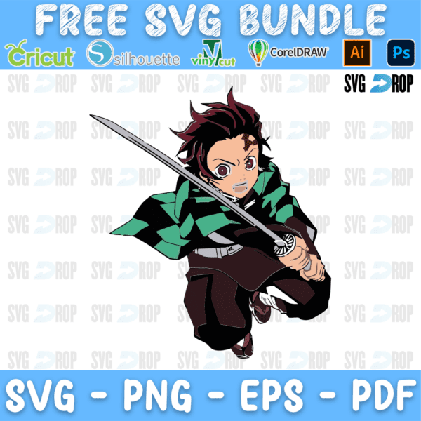 Demon Slayer SVG | SVG DROP