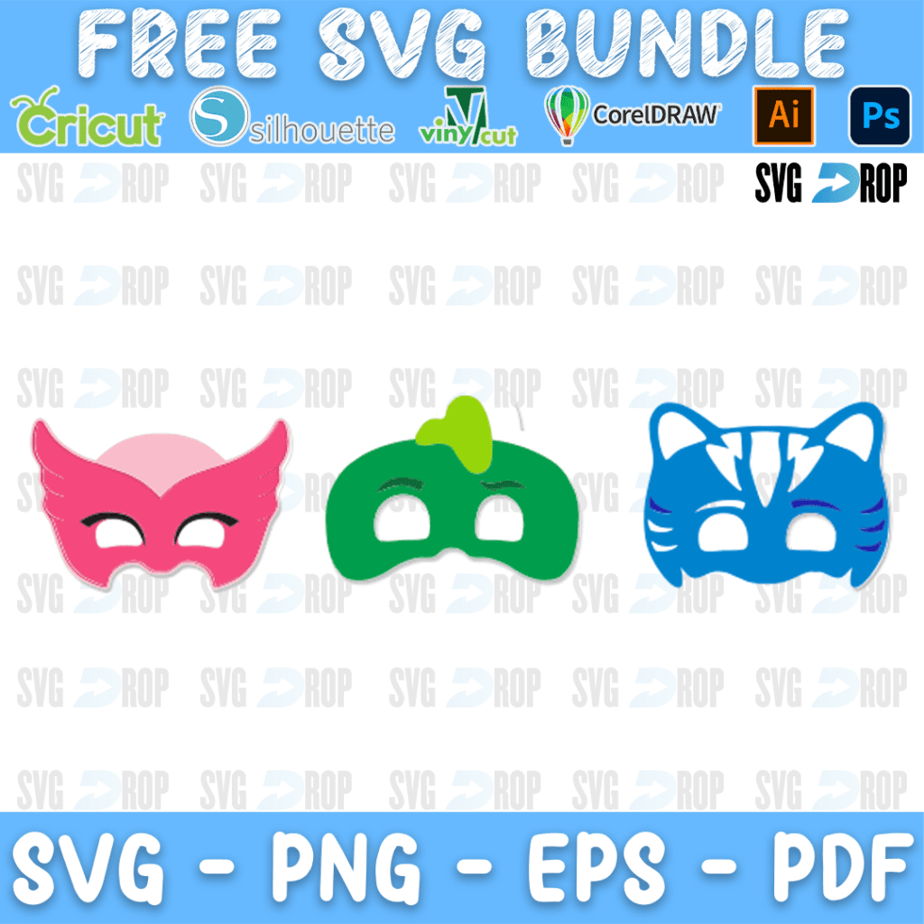 PJ Masks Bundle SVG | SVG DROP