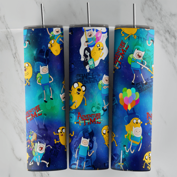 20 Oz Adventure Time Tumbler Cup Design | SVG DROP