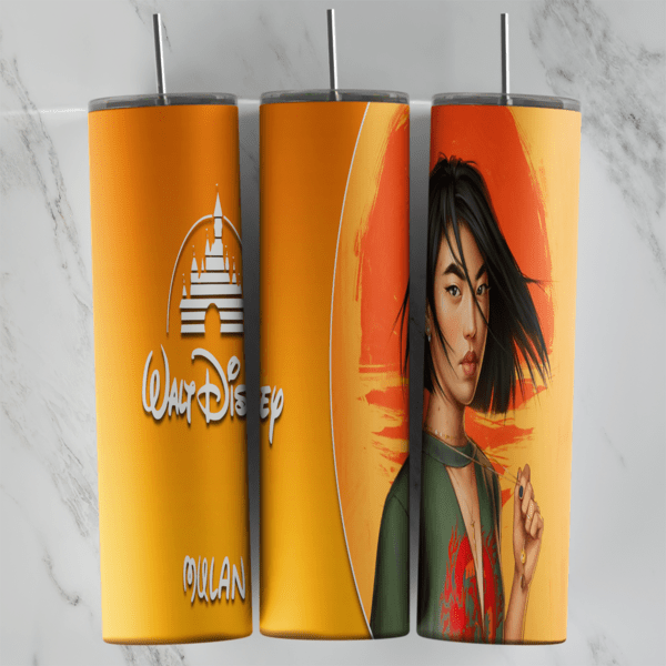 20 Oz Disney Mulan Tumbler Cup Design | SVG DROP