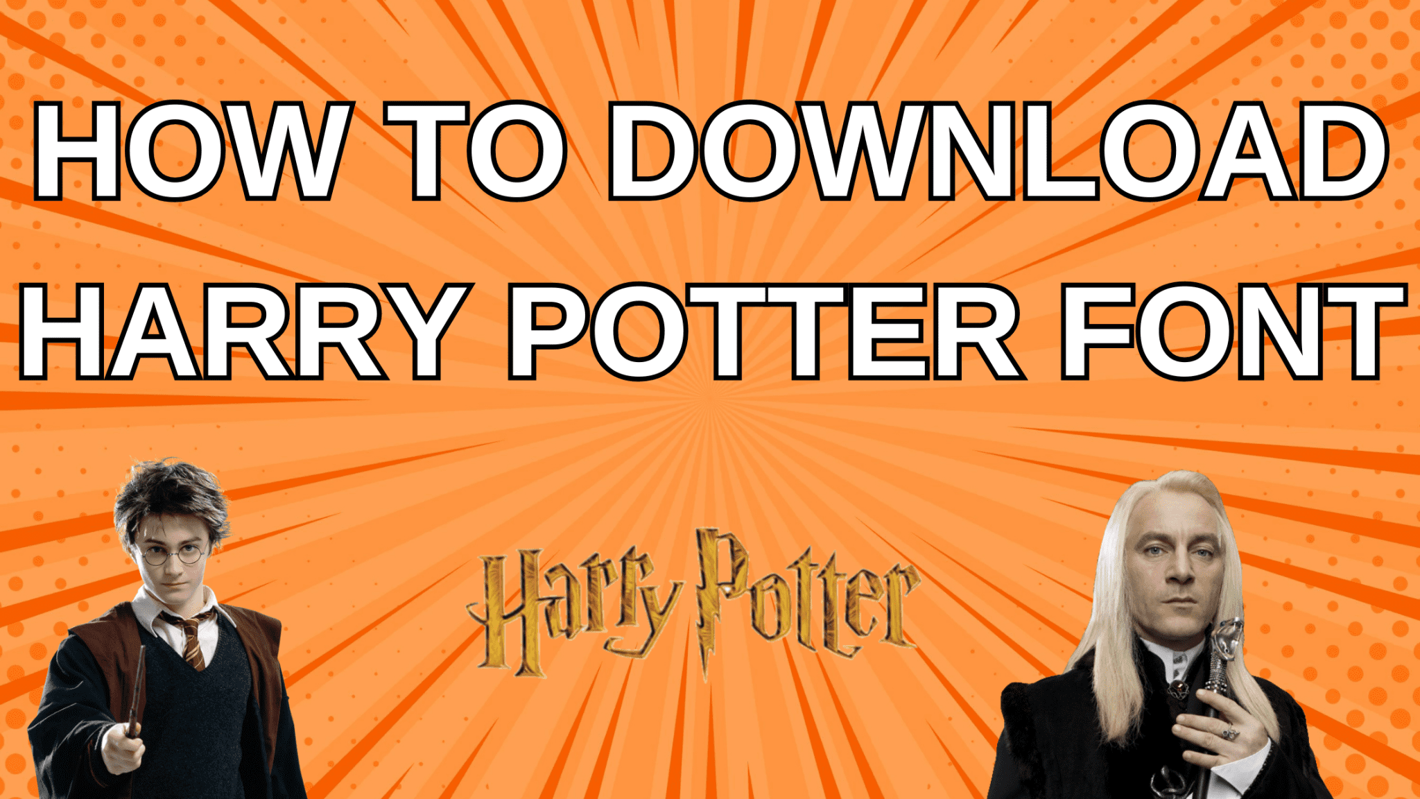 How to Download the Harry Potter Font | SVG DROP