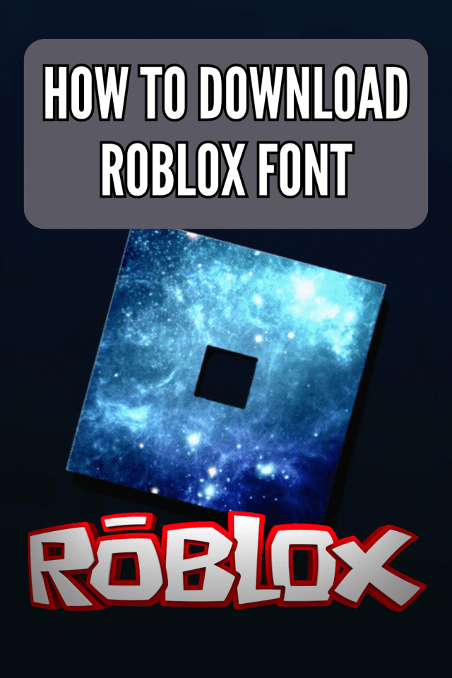 How to Download Roblox Font: A Step-by-Step Guide | SVG DROP