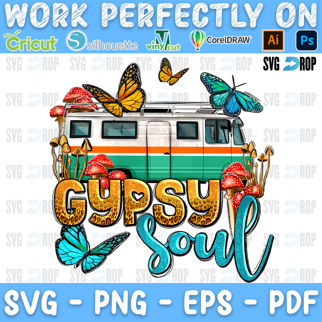 Gypsy Soul PNG | SVG DROP