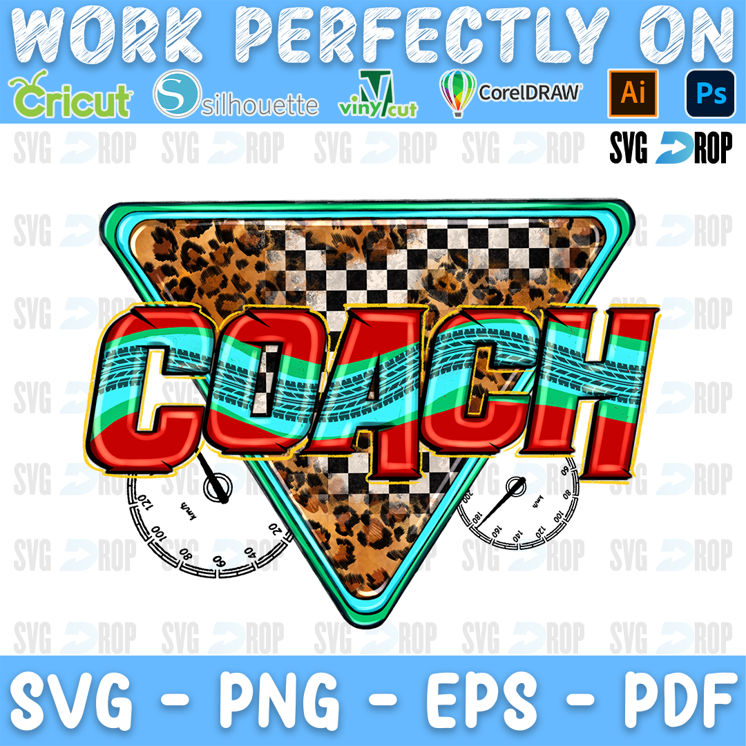 Race Coach PNG | SVG DROP