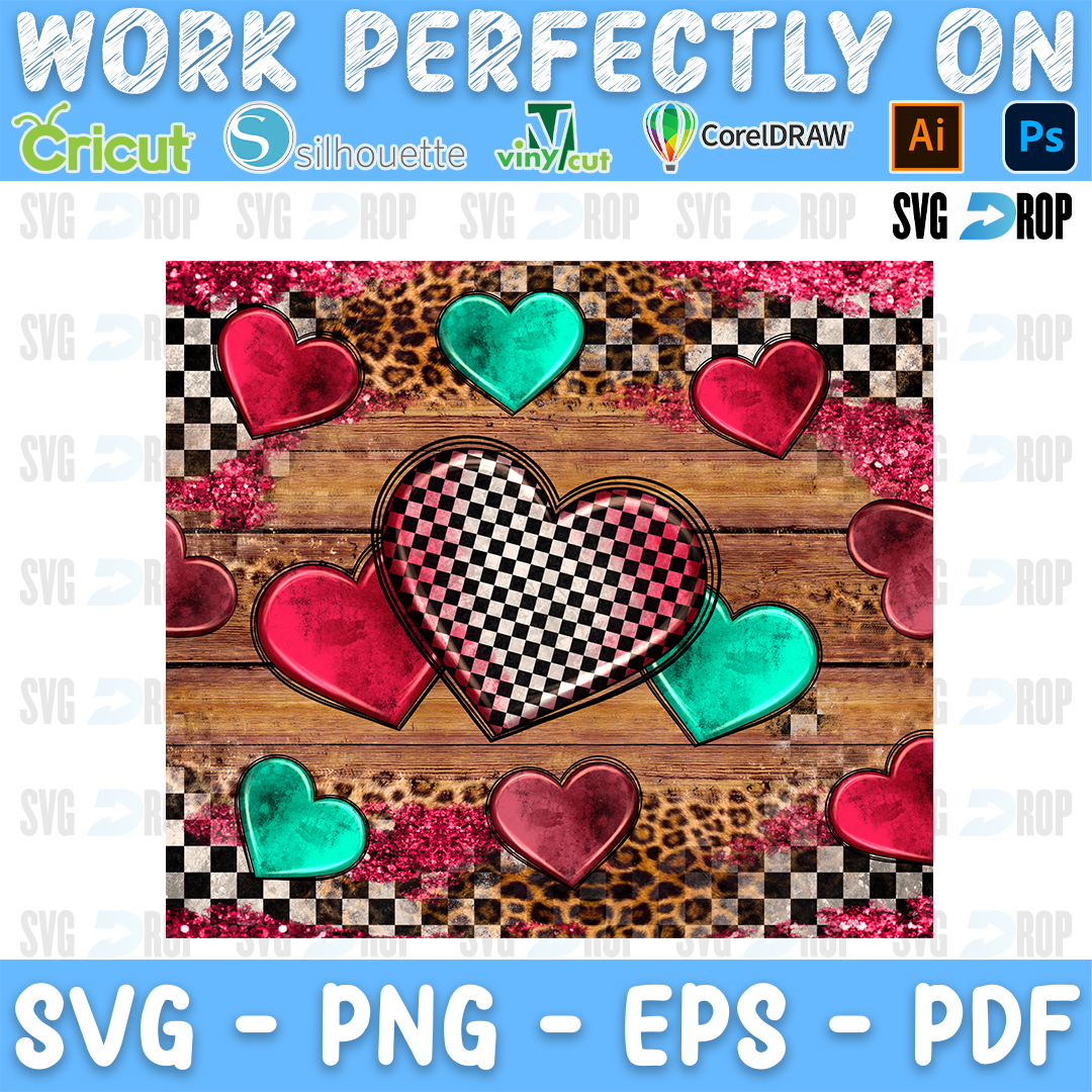 Race Heart PNG | SVG DROP