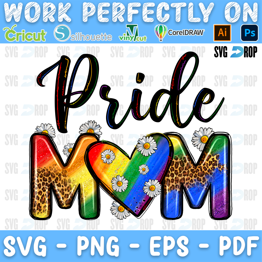 Pride Mom PNG | SVG DROP
