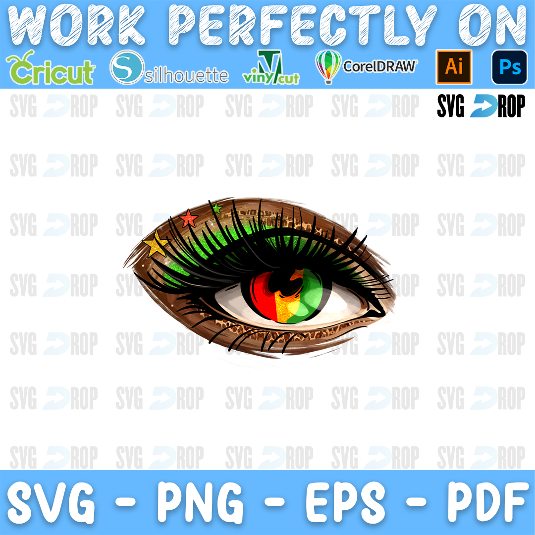 Juneteenth Eye PNG | SVG DROP